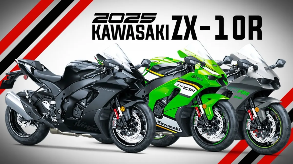 Kawasaki Ninja ZX-10R 2025 Launched – Refined Engine, New Color Options ...